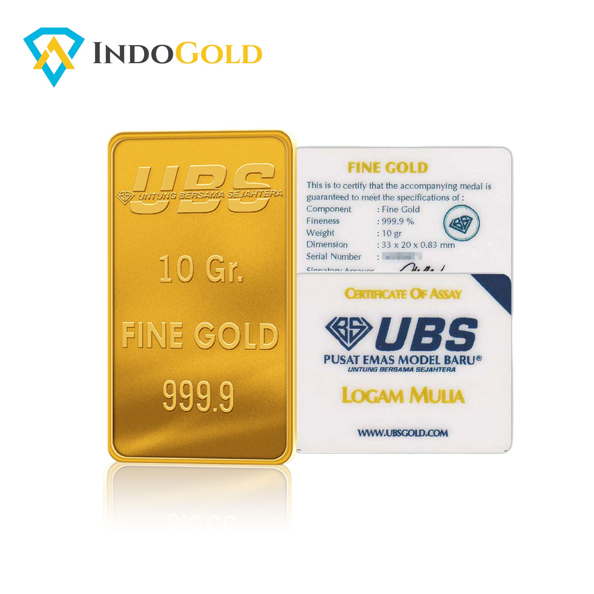 Lebih untung mana? Investasi emas UBS atau Antam