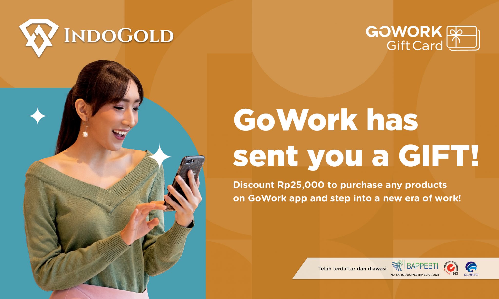 Promo GoWork Voucher Rp25 ribu
